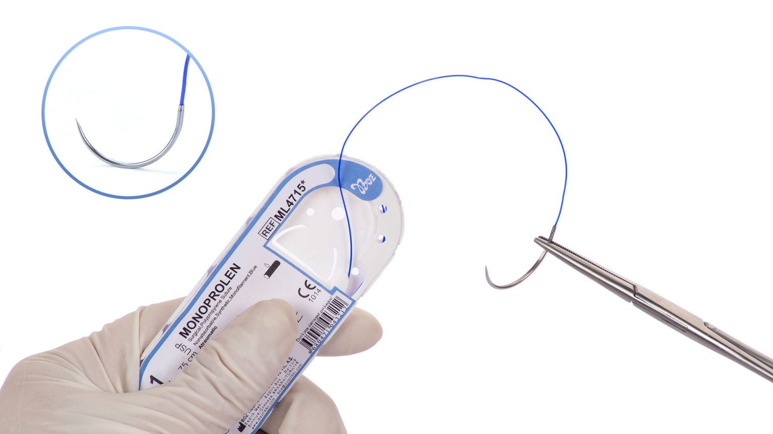 Polypropylene (PP) Non-Absorbable Dental Sutures - Dentsuture